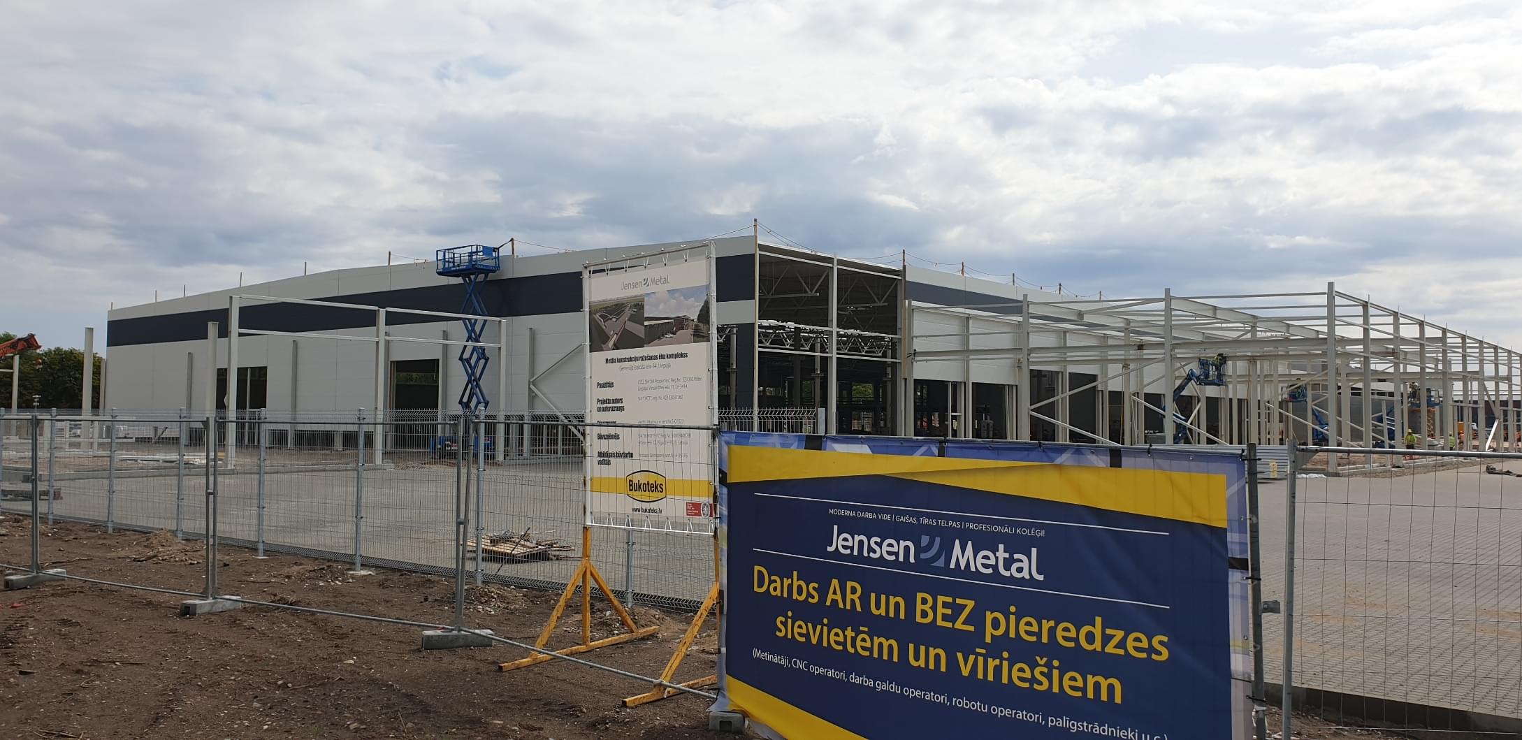 Jensen Metal metāla konstrukciju ražošanas ēku komplekss - bukoteks